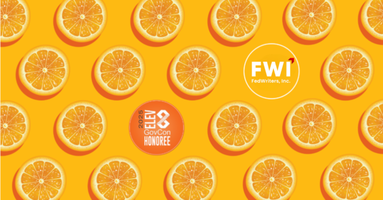 FWI Recognized as an OrangeSlices’ 2025 Elev8 GovCon Honoree - FWI