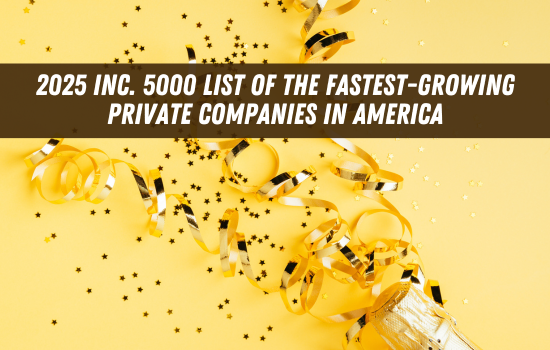 FedWriters, Inc. Ranks No. 1,606 on the 2025 Inc. 5000 List of America ...